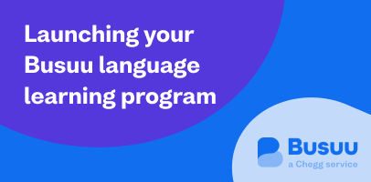 Busuu for Business - Events and webinars